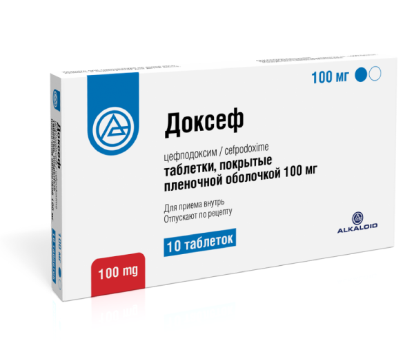 Доксеф цена от 667 руб., купить в Москве в интернет-аптеке Polza.ru, инструкция по применению