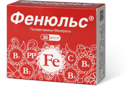 Фенюльс, капсулы, 30 шт. по цене 299 руб., купить в Москве